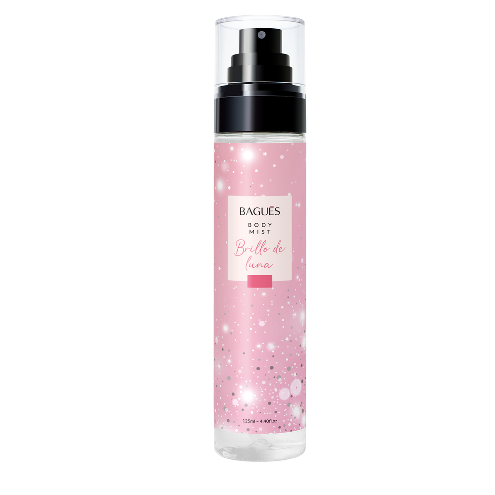 Brillo de Luna Body Mist con Glitter